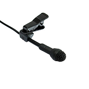 YPA 6018 LAVALIER MICROPHONE OMNI-DIRECTIONAL for SENNHEISER WIRELESS TRANSMITTERS OR RECORDING DEVICE