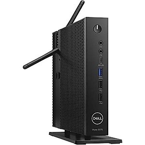 Wyse 5000 5070 Thin Client - Intel Pentium Silver J5005 Quad-core (4 Core) 1.50 GHz - 4 GB RAM DDR4 SDRAM - 16 GB Flash - Gigabit Ethernet - Wyse Thin OS (English) - DisplayPort - Network (RJ-45) - 10