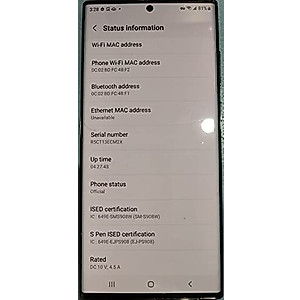 SAMSUNG Galaxy S22 Ultra S9080 5G 512GB ROM 12GB RAM Factory Unlocked (GSM Only | No CDMA - not Compatible with Verizon/Sprint) Global Version Mobile Cell Phone - Burgundy