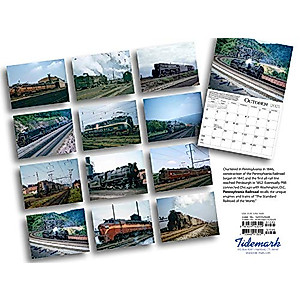 Pennsylvania Railroad Calendar 2021 Wall