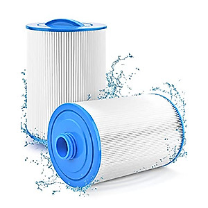 PACETAP Spa Filter Replacement for Pleatco PWW50, Unicel 6CH-940, Filbur FC-0359, Waterways 817-0050, 2 Pack 1 1/2" Coarse Thread Spa Hot Tub Filter for Waterway Vita Aber,Viking