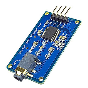YX5300 UART TTL Serial Control MP3 Music Player Module Support MP3/WAV Micro SD/SDHC Card for Arduino/AVR/ARM/PIC 3.2-5.2V DC