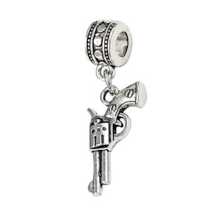 Dangle Hand Gun Charm