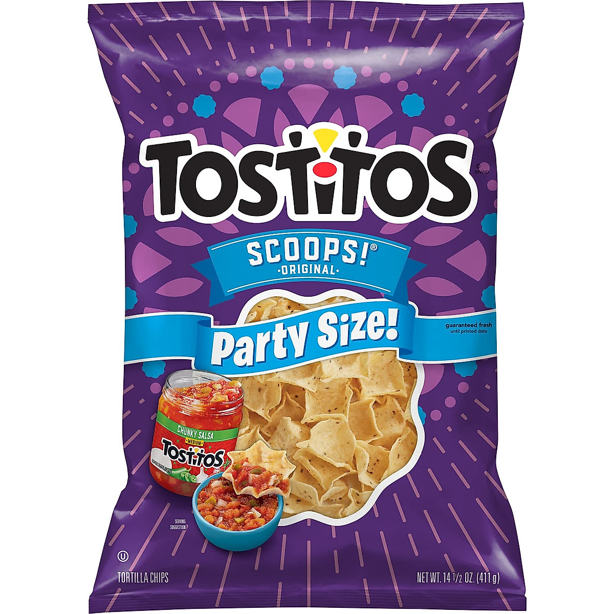 Tostitos Scoops, Tortilla Chips Party Size, 14.5 oz
