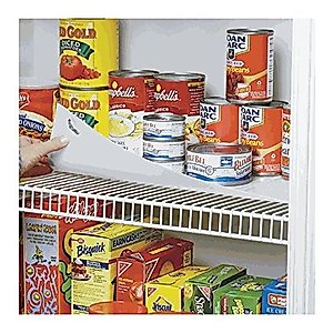 12" Deep by 10' Long Shelf-it Liner for 12" Wire Shelving with Locking Tabs - 10 Foot Roll