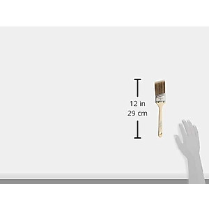 Pro Grade Paint Brush Set - 3-Pack - 2" Angle Brushes for All Latex and Oil Paints & Stains - Home Improvement - Interior & Exterior Use