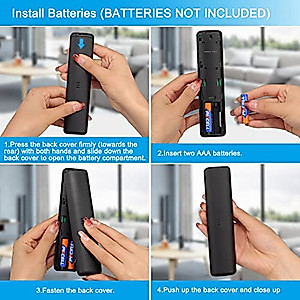 RC802V FNR1 Voice Remote Control for TCL All Android 4K UHD Smart Televisions TVs Replacement with Netflix and YouTube Keys