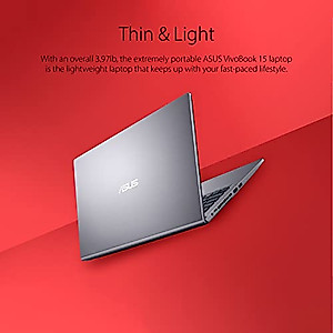 ASUS 2023 F515EA VivoBook Laptop 15.6 FHD, Intel i3-1115G4 CPU 16 GB DDR4 512 GB NVMe SSD, Intel UHD Graphics, Windows 11 Home in S Mode, Slate Gray