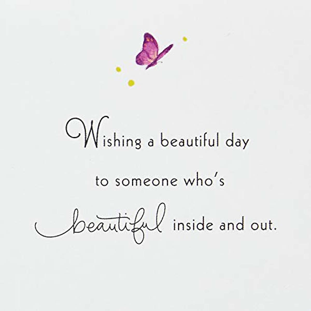 Hallmark Paper Wonder Displayable Pop Up Birthday Card for Her (Beautiful Butterflies and Flowers)