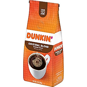 Dunkin' Original Blend Medium Roast Ground Coffee, 12 Ounces