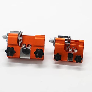 Chainsaw Sharpening Kit,Portable Chainsaw Sharpening Jig, Hand Crank Chainsaw Blade Sharpener Suitable for All Kinds of Chain Saws and Electric Saws, DIY Lumberjack, Garden Worker