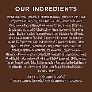 Instinct Original Grain Free Recipe with Real Rabbit Natural Dry Cat Food, 10 lb. Bag