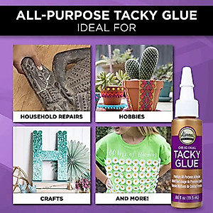 Aleene's Original Tacky Glue.66 FL OZ-18 Pack, Multi 18 Piece