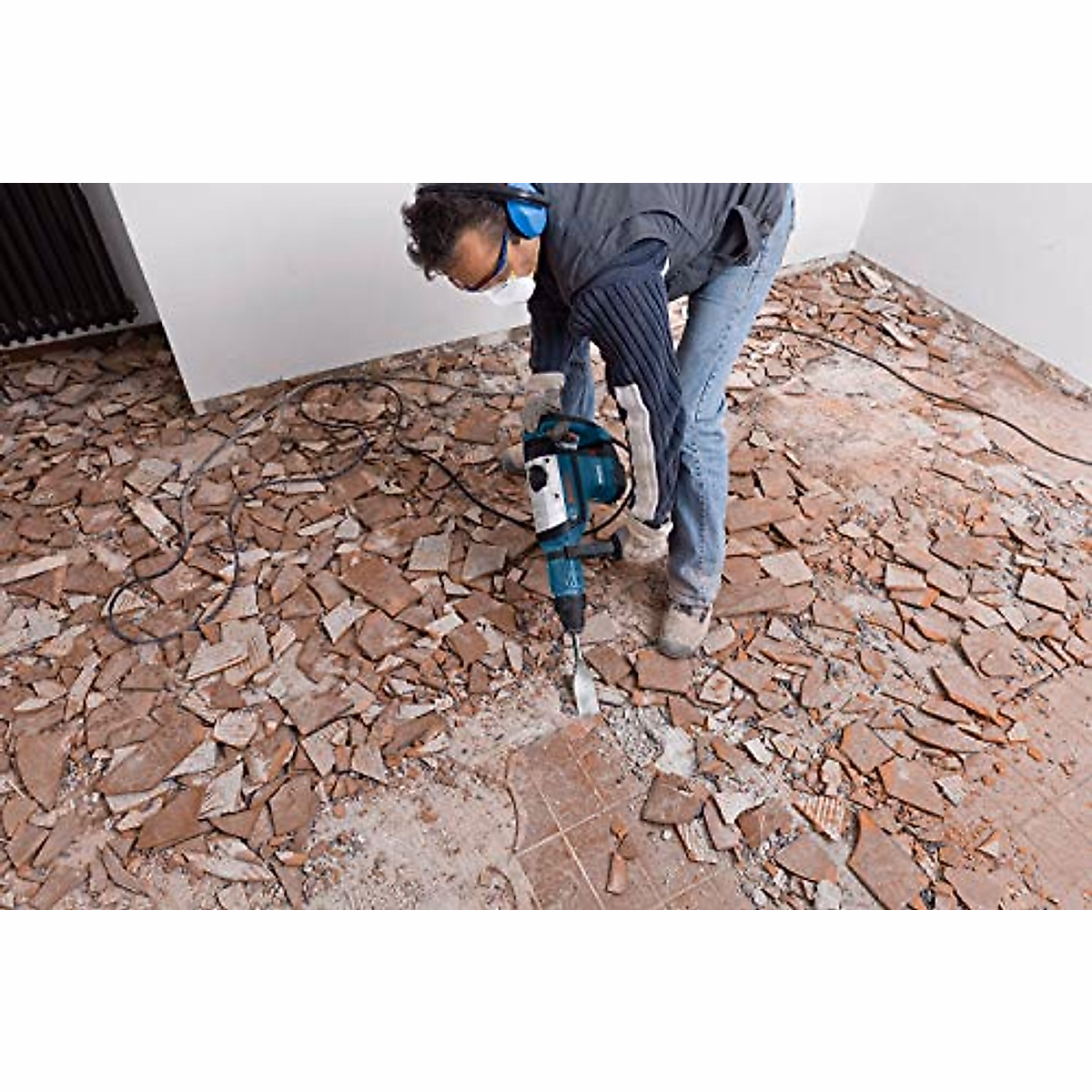 Bosch RH850VC 120-Volt 1-7/8" SDS-max Rotary Hammer , Blue