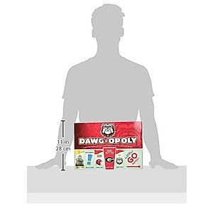 Late for the Sky University of Georgia Dawgopoly Red, Black