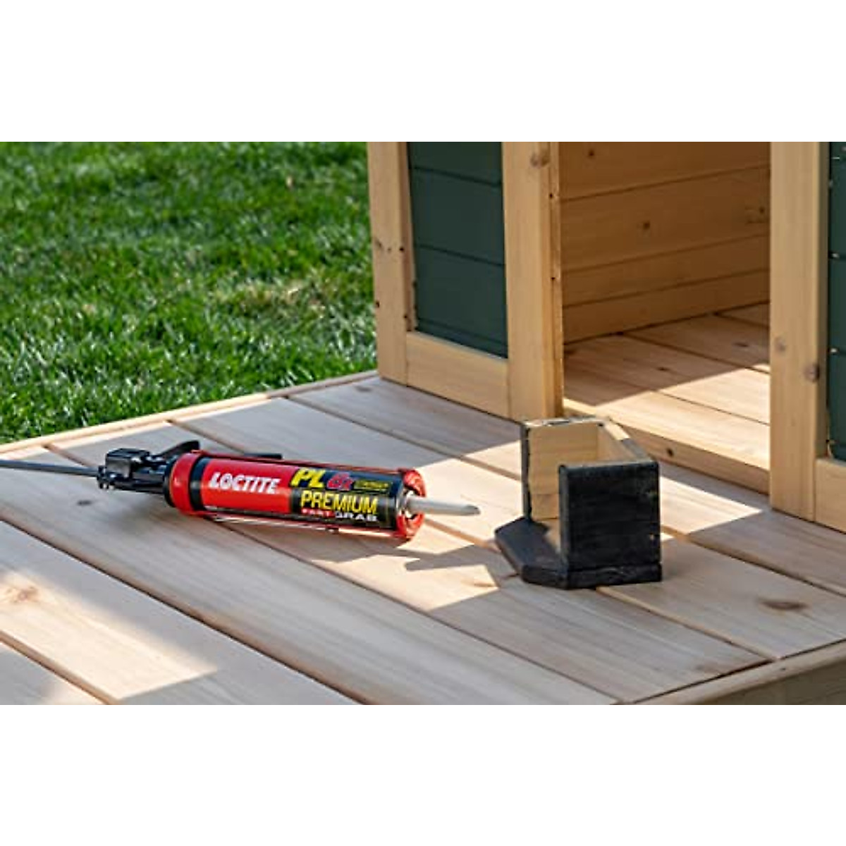 Loctite PL Premium Fast Grab Polyurethane Construction Adhesive, 10 fl oz, 1, Cartridge