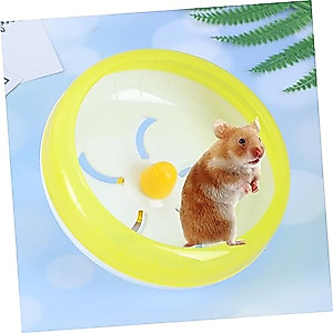 GARVALON 1Pc Small Animal Toy Pet Toy Hamster cage Hamster Toys for Small Jogging Wheel Hamster Hedgehog Supplies Pet Exercise Hamster House Animal Toys Chinchilla Toys Small pet Runner
