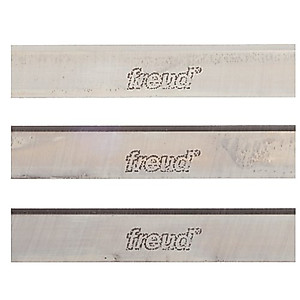 WEN 6534 8-Amp Electric Hand Planer, 4-3/8-Inch & Freud C330: 4-3/8" x 11/16" x 1/8" High Speed Steel Industrial Planer and Jointer Knives