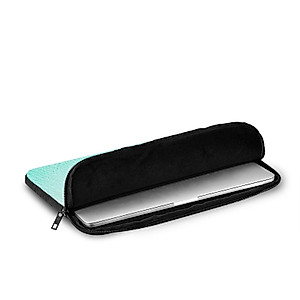 White Sand Beach and Boats 13 inch Portable Laptop Sleeve Compatible with MacBook Air Notebook Computer Case for Men Women College School Students