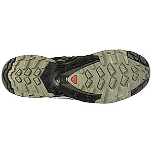Salomon XA PRO 3D v8 Trail Running Shoes for Men, Grape Leaf/Peat/Shadow, 10