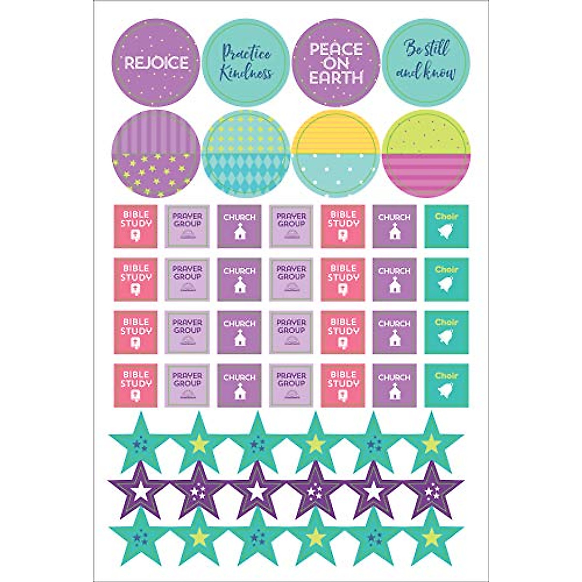 Essentials Planner Stickers - Bible (Set of 450 Stickers)