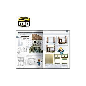 AMM6215 AMMO by Mig - Modelling School: How to Build Urban Dioramas