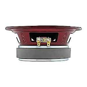 DS18 PRO-X6.4BMRGB Loudspeaker with RGB Light Bullet - 6.5", Midrange, 500W Max, 250W RMS, 4 Ohms - Premium Quality Audio Door Speakers for Car or Truck Stereo Sound System (1 Speaker)