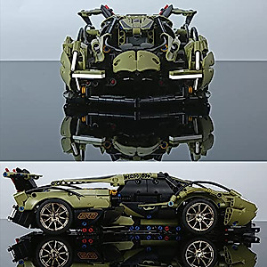 Mesiondy Sports Car Building Blocks Toys Boys or Adults Kits，1:14 MOC Building Set Raceing Car Model,Cars for Boys Age 12-16 8-14，(1039 Pieces)