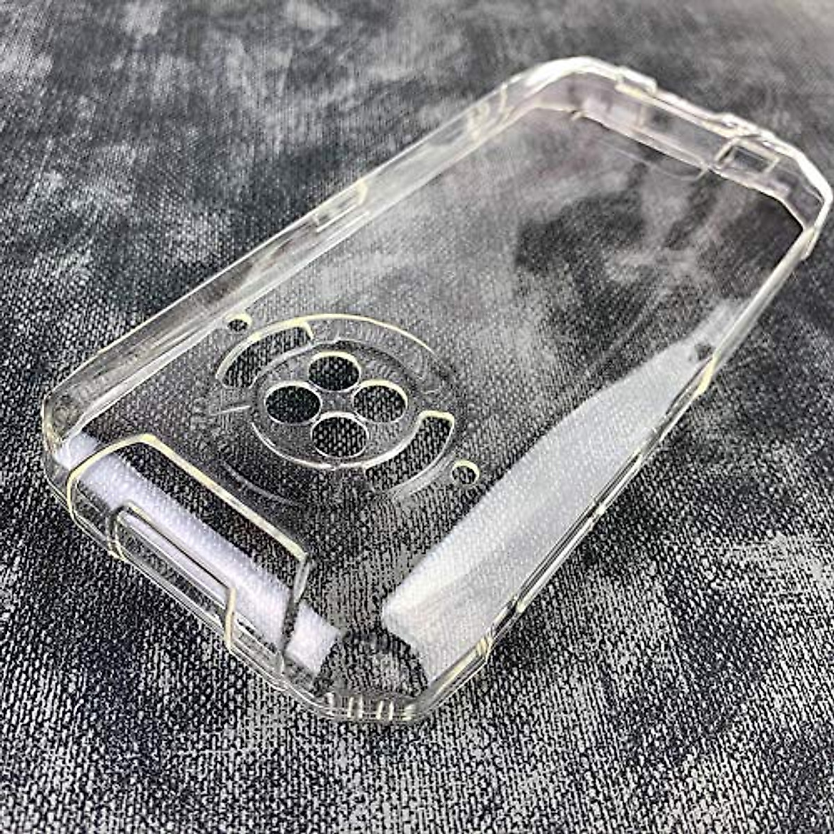 Ytaland for DOOGEE S96 Pro Case,with 2 x Tempered Glass Screen Protector. (3 in 1) Crystal Clear Soft Silicone Shockproof TPU Transparent Bumper Protective Phone Case Cover