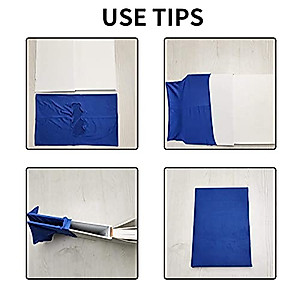 YoeeJob 7 Packs Stretchable Book Covers Textbooks Paperback Book Protector Assorted Book Saver Hardcover Washable 9.5" X 14"