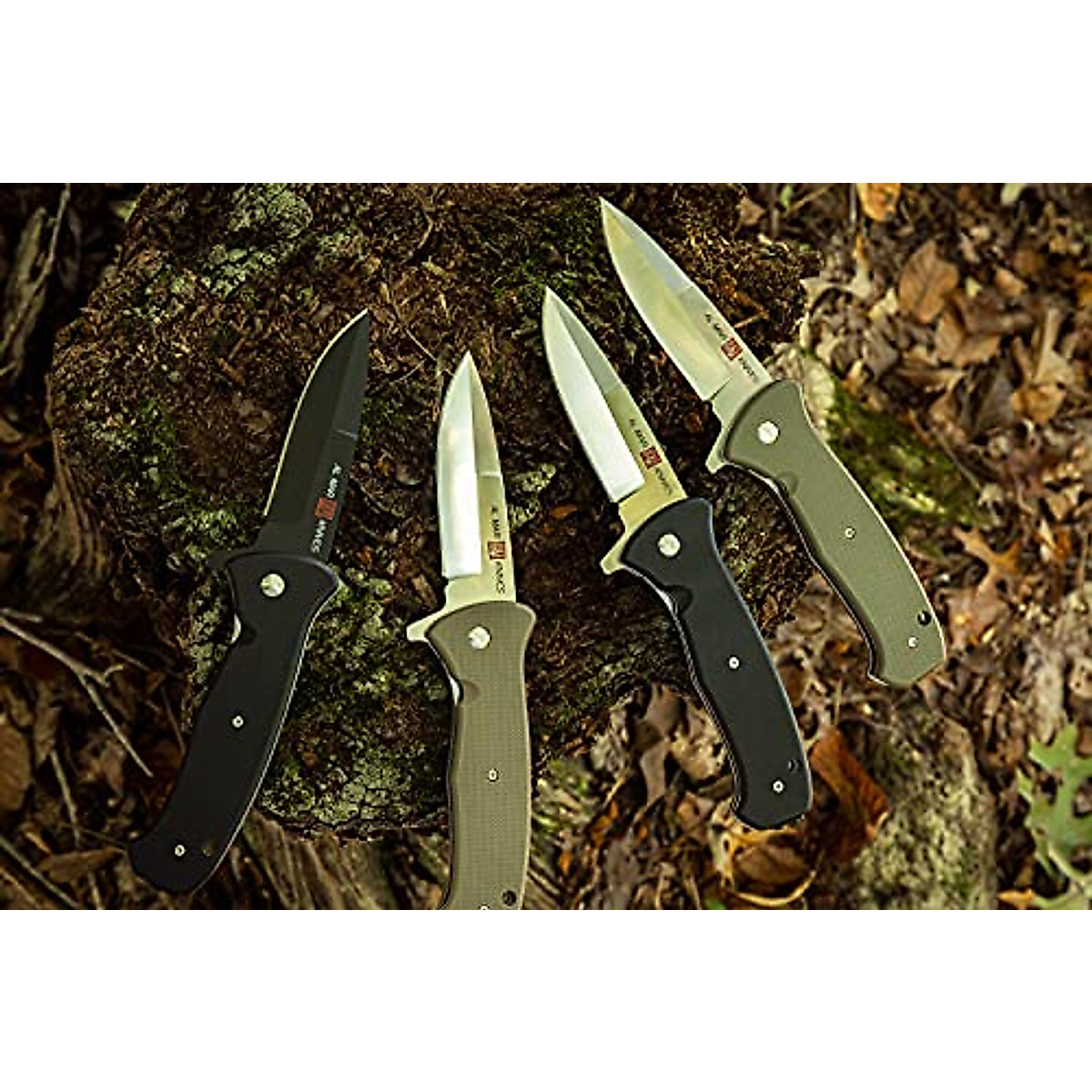 Sunex AMK2202 S.e.r.e. 2020 G-series - Knife S2020 Llsa D2 58hrc Satin 3.6in Trad G10 Black