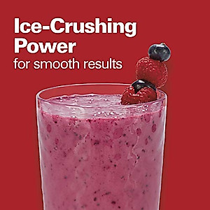 Hamilton Beach 51101B Personal Blender with Travel Lid, Black