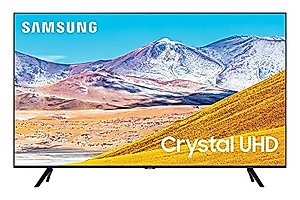 SAMSUNG 55-Inch Class Crystal UHD TU-8000 Series - 4K HDR Smart TV with Alexa Built-in (UN55TU8000FXZA, 2020 Model)