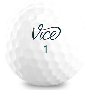 VICE Golf Tour White Golf Balls
