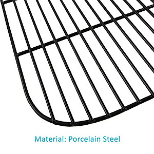 BBQration PSE004A Grill Cooking Grid Replacement Parts for Brinkmann 810-4220-S, Porcelain Steel Cooking Grate Replacement for Brinkmann Gas Grill Model 810-4220-S