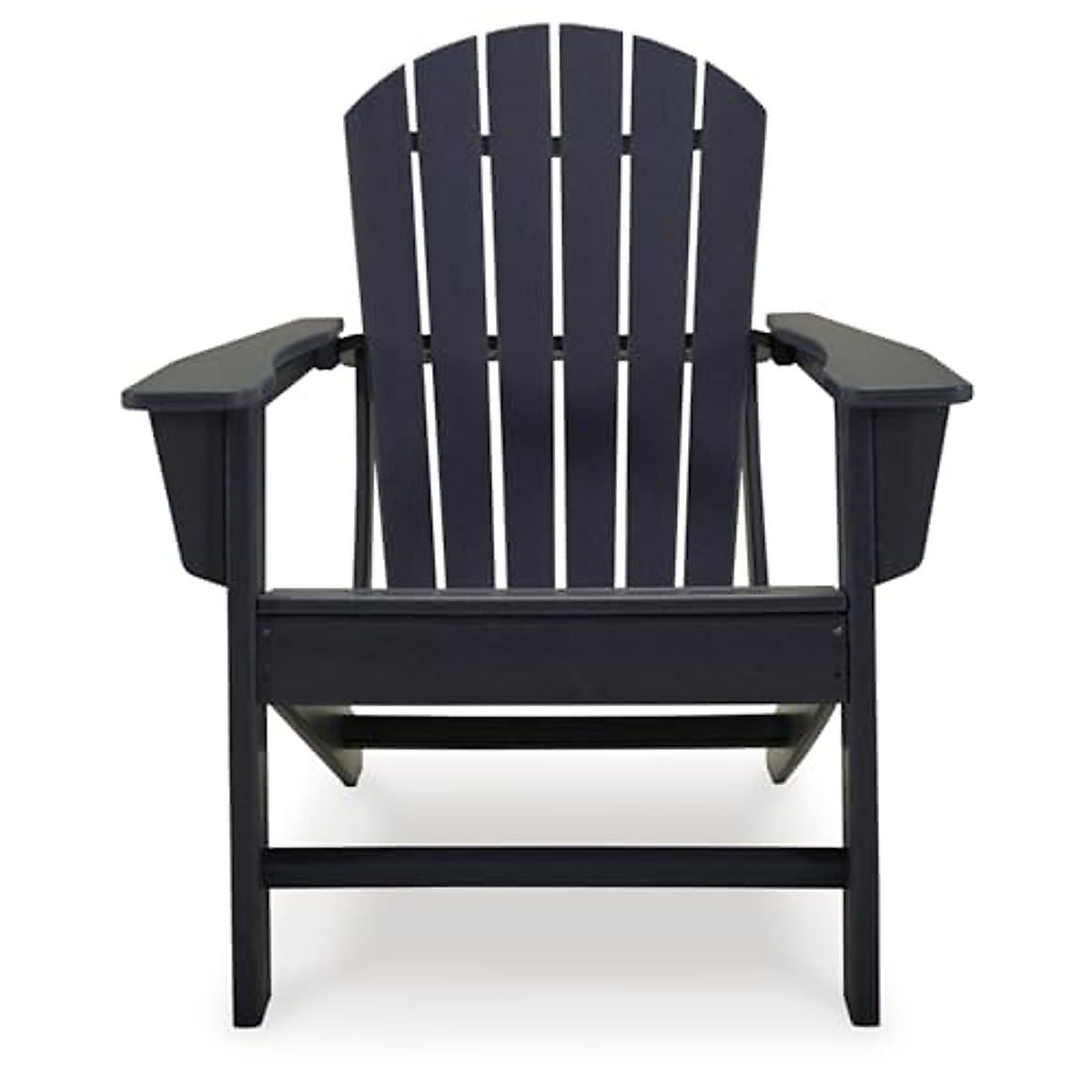 Signature Design by Ashley Sundown Treasure Cottage Weather Resistant Outdoor Adirondack Chair, Black