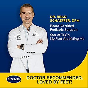 Dr. Scholl's ® Prevent Pain Lower Body Protective Insoles, 1 Pair, Men's 8-14, Protects Against Foot, Knee, Heel, and Lower Back Pain, Trim to Fit Inserts