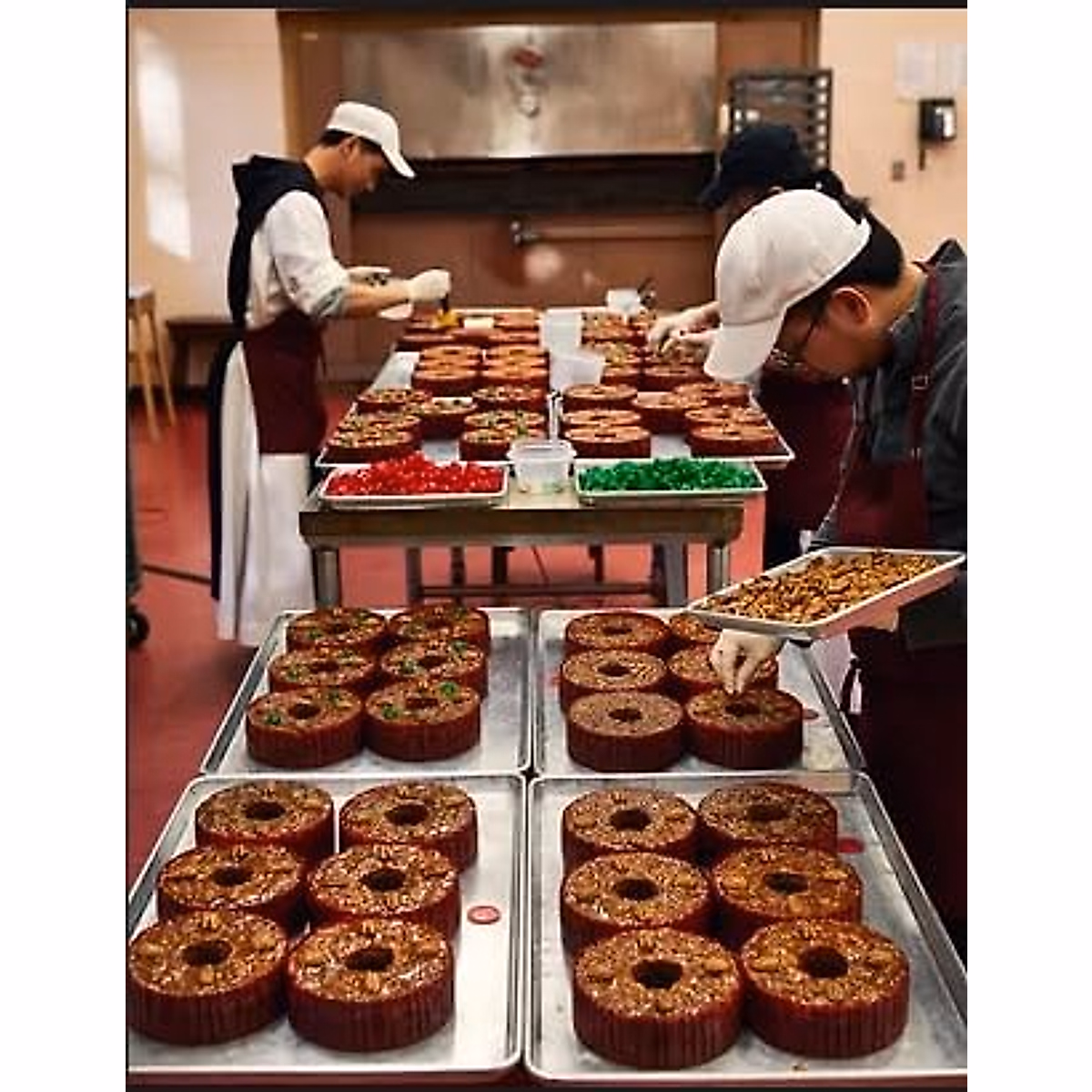 Assumption Abbey Fruit Cake in Traditional Tin, 2 lbs