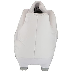 adidas Unisex Copa Pure.3 Firm Ground Soccer Shoe, White/White/White, 11 US Men