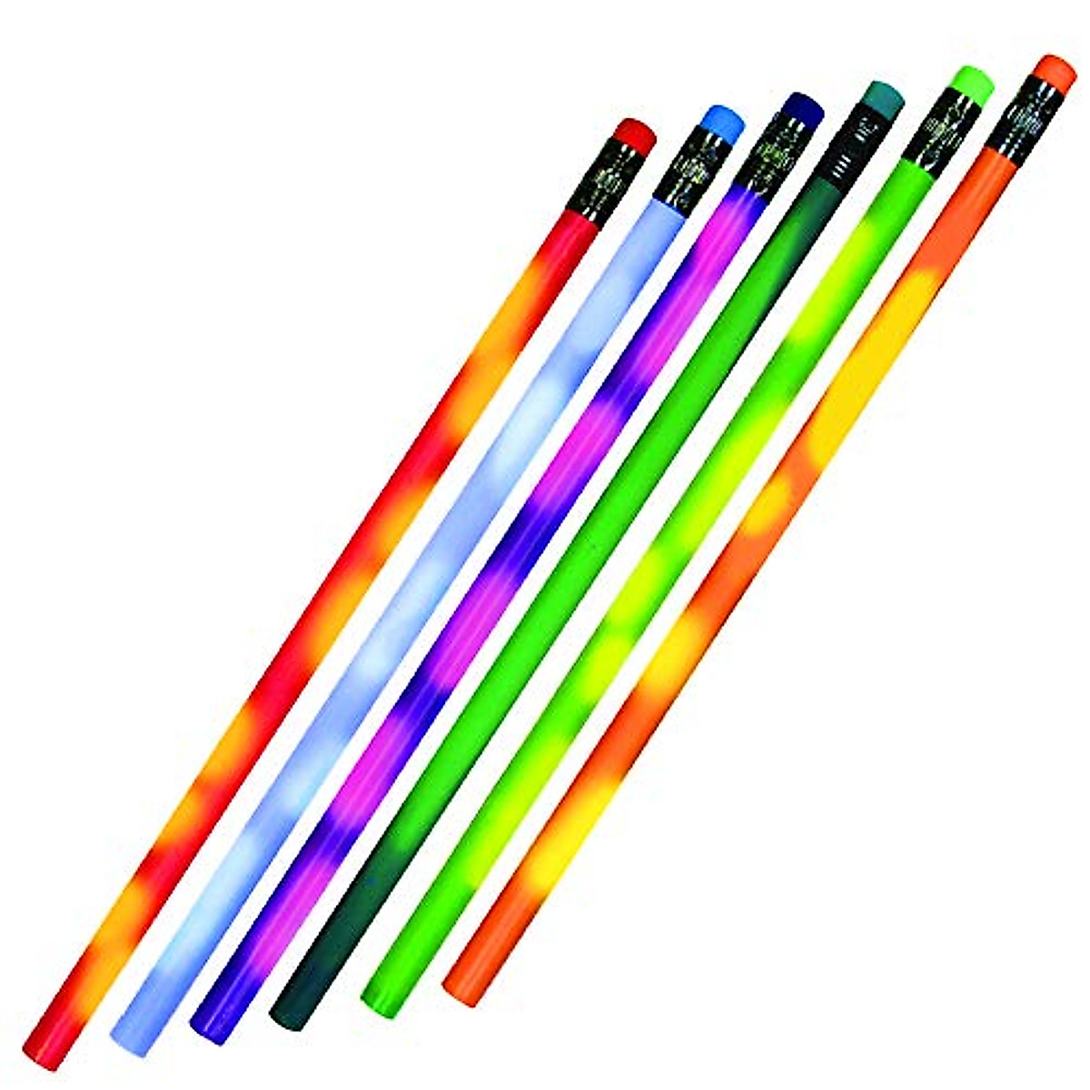 Color Changing Mood Pencils w/ Eraser - Set of 24 USA Made