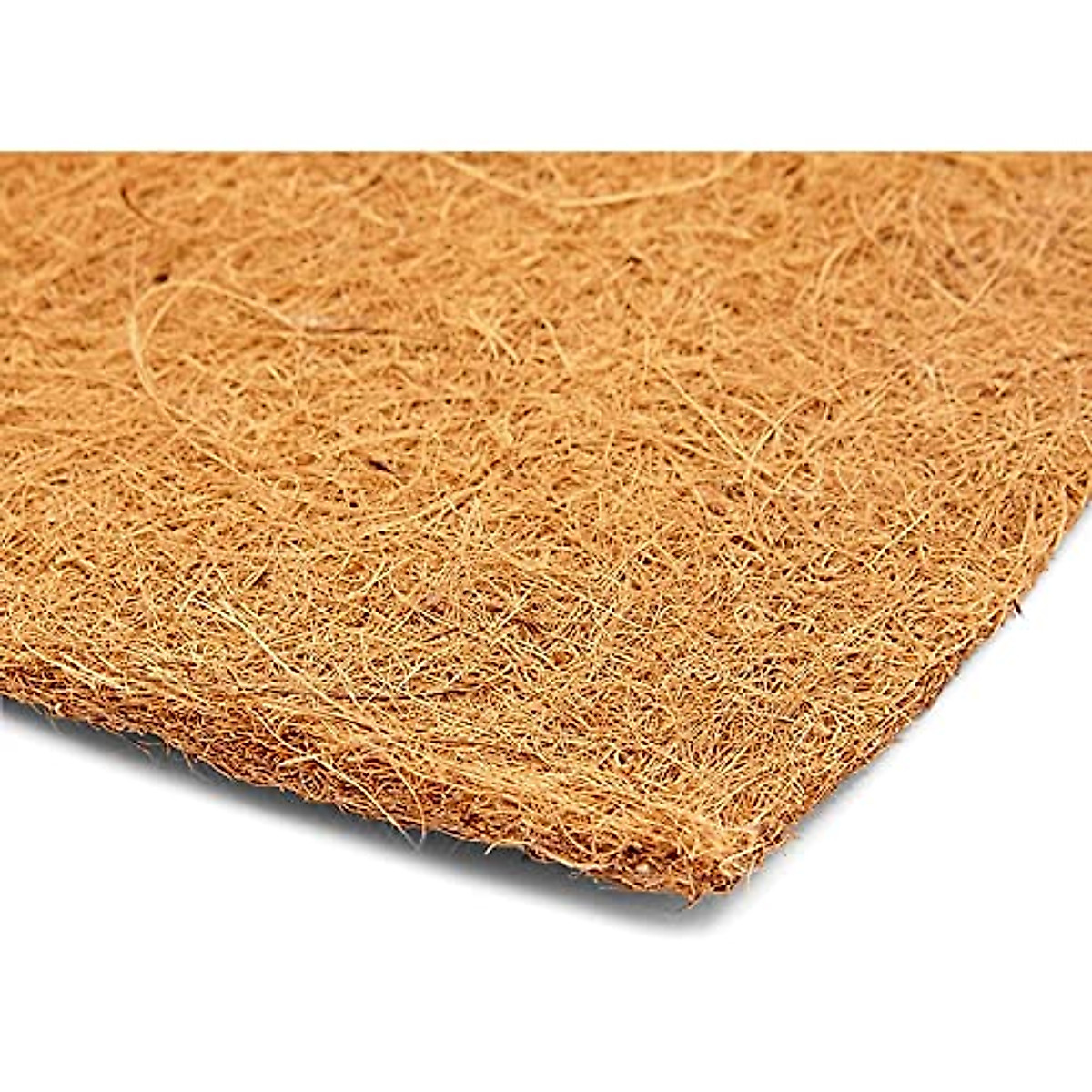 Farmlyn Creek 4-Pack Coco Fiber Substrate Mats for Small Pets, Natural Coir (12x20 in)