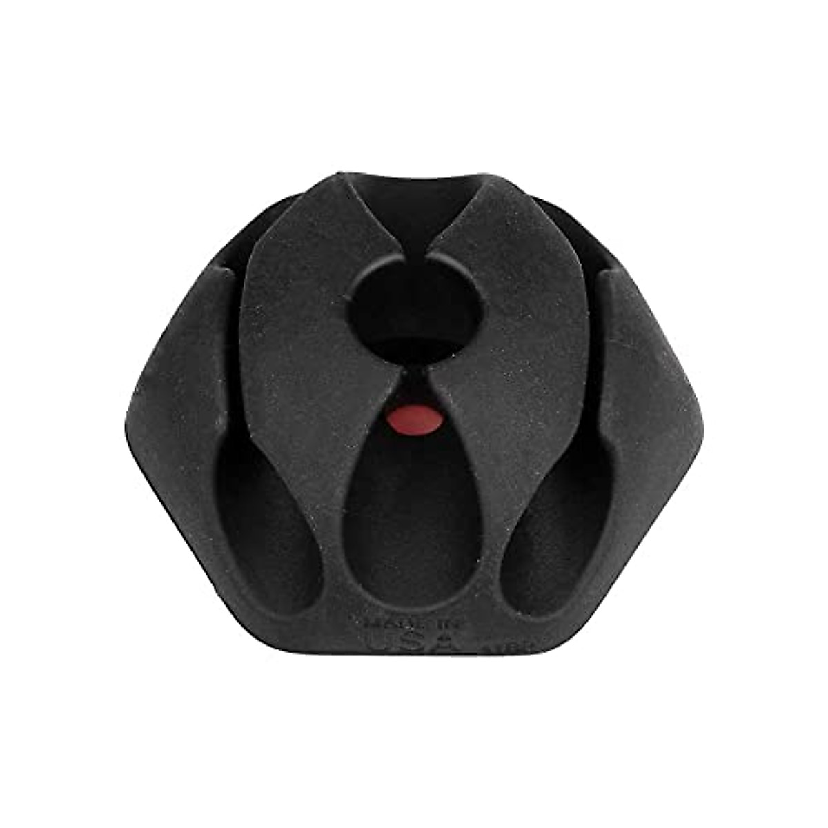 Klein Tools 450-410 Cable Clips, Self-Adhesive 3-Slot Cable, Cord Magement Mounting Clips, Optiol Screw for Permanent Mounting, 10-Pack