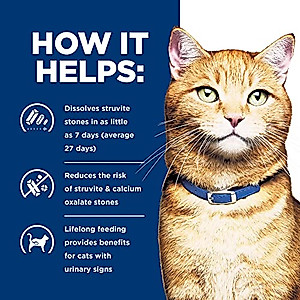 Hill's Prescription Diet c/d Multicare Urinary Care Chicken & Vegetable Stew Wet Cat Food, Veterinary Diet, 2.9 oz Cans, 24-Pack