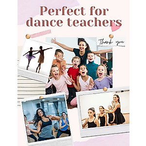 Onebttl Dance Teacher Gifts, Insulated Stainless Steel Wine Tumbler with Lid and Straw, 20 oz, Teacher Appreciation, Birthday, Christmas Gift, 5678, Rose Gold