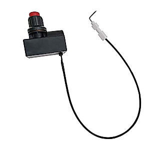 MCAMPAS Propane Electronic Pulse Gas Igniter with 400mm Electrode Ignition Cable Wire for Outdoor Gas Patio Heater,AAA Battery