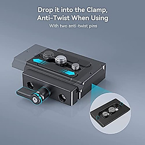 SMALLRIG DSLR and Mirrorless Quick Release Clamp and Plate for Arca Standard - 2280