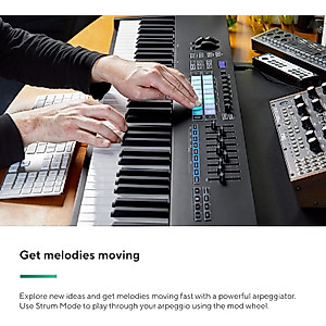 Novation Launchkey 88 [MK3] - premium 88-note MIDI keyboard for expressive music creation