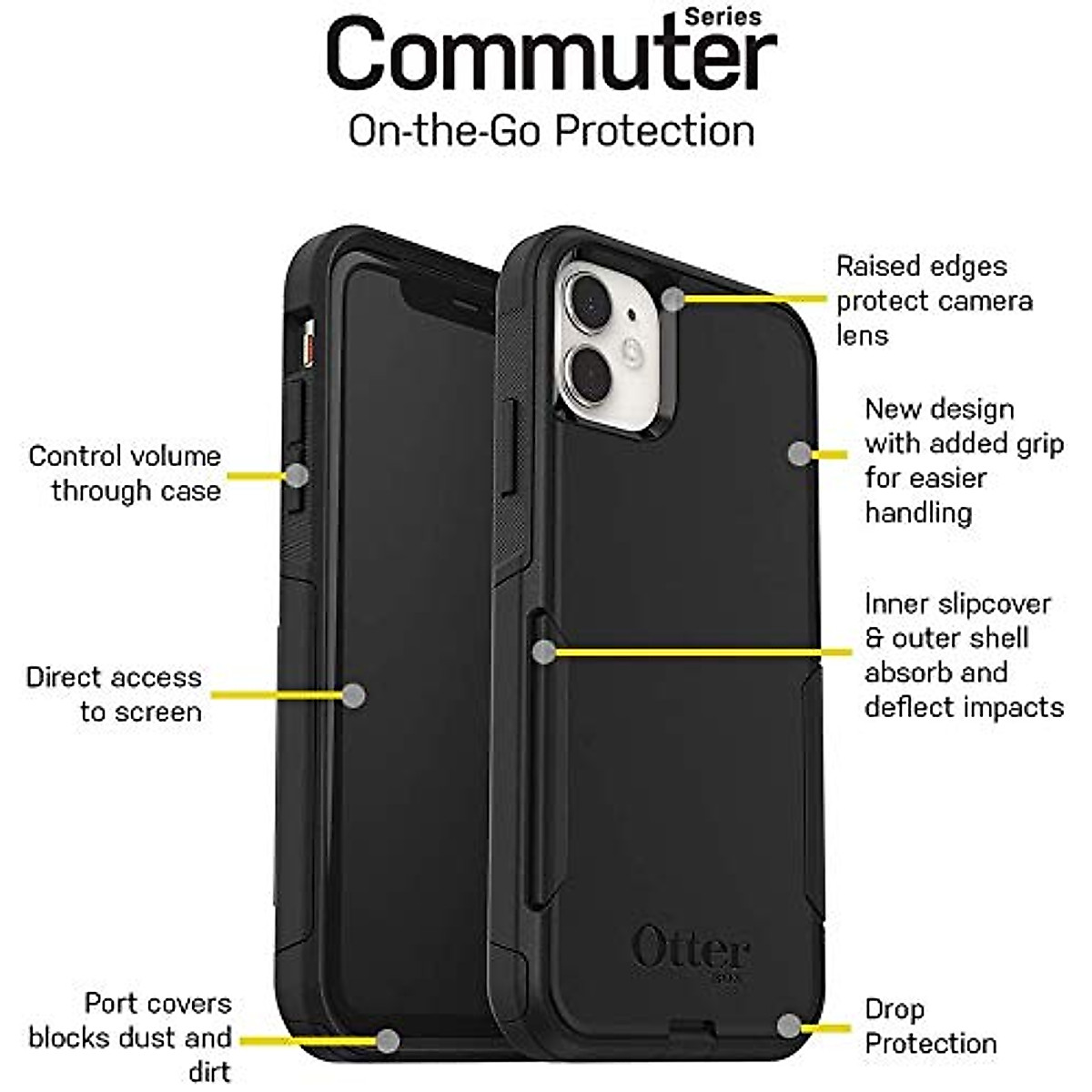 OtterBox Commuter Series Case for iPhone 11 PRO - Retail Packaging - Cosmic Ray