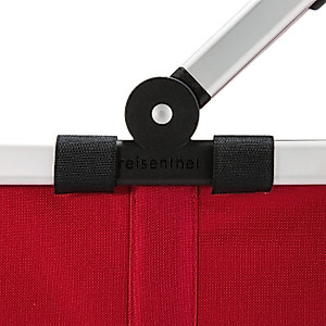 reisenthel carrybag red- Sturdy shopping basket with plenty of storage space and practical inner pocket - Elegant and water-repellent design