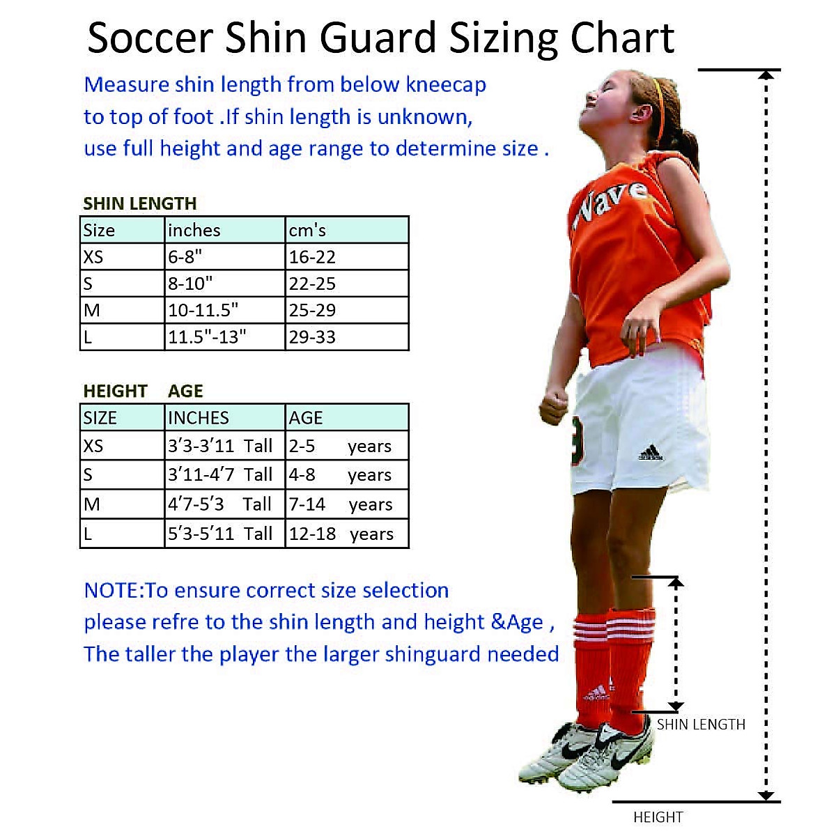 Aufense Soccer Shin Guards for Toddlers Kids - Durable Shin Pads with Ankle Protection for Ages 2-14 Boys and Girls (Black, S)